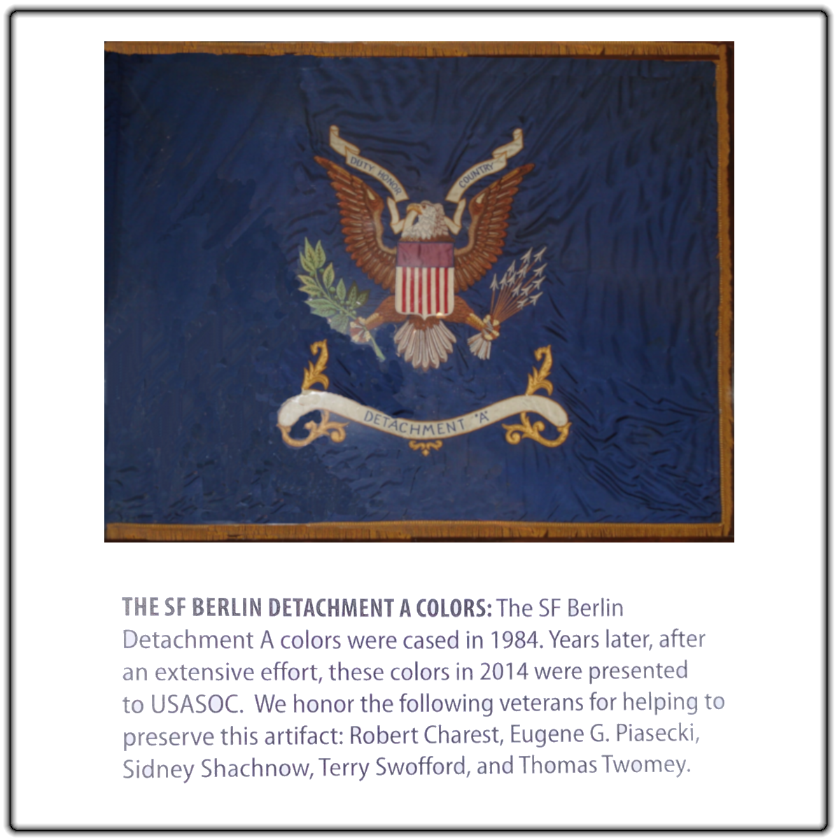 Detachment “A” Colors | Detachment "A"